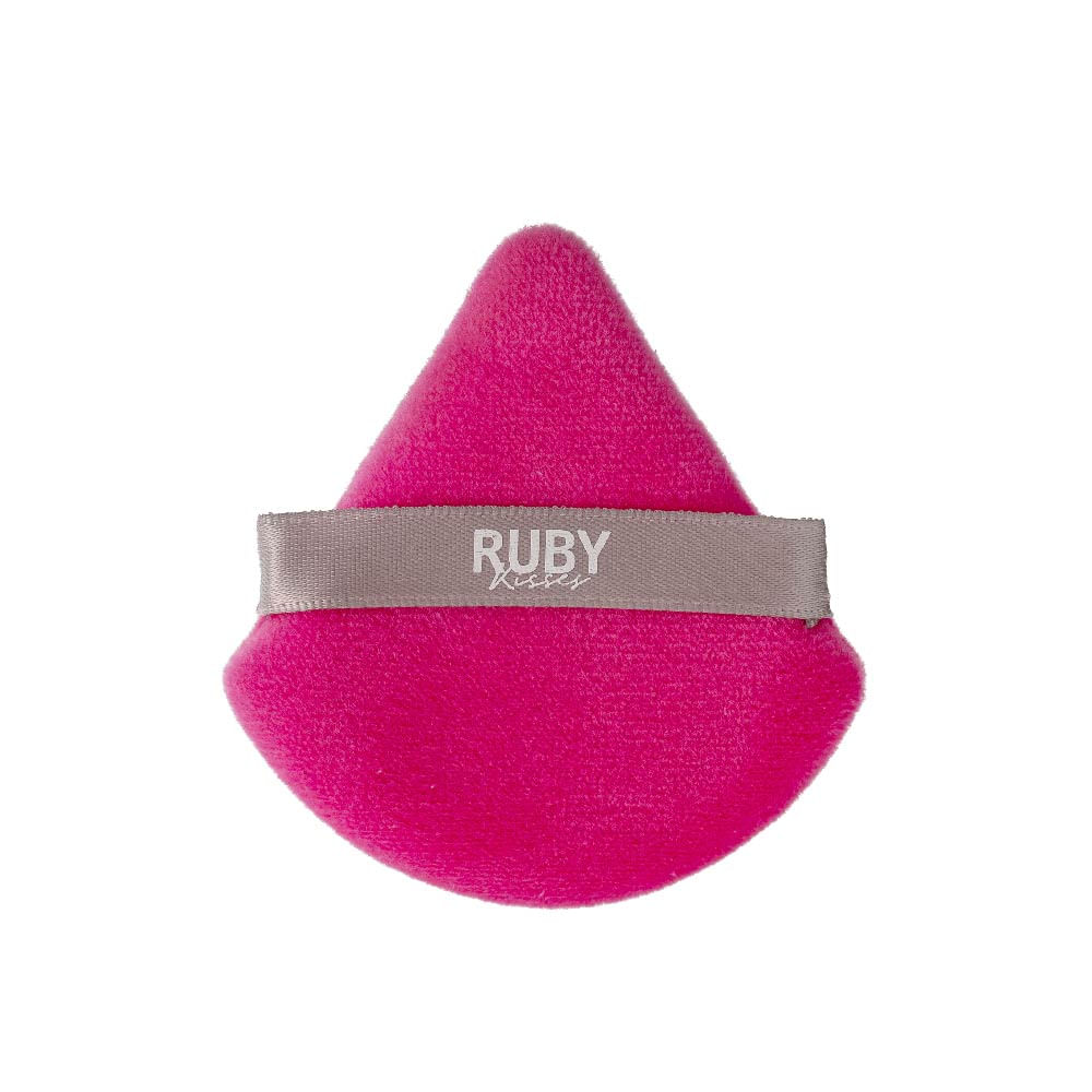 Esponja Puff para Pó Triangular - Ruby Kisses - Kiss New York.
